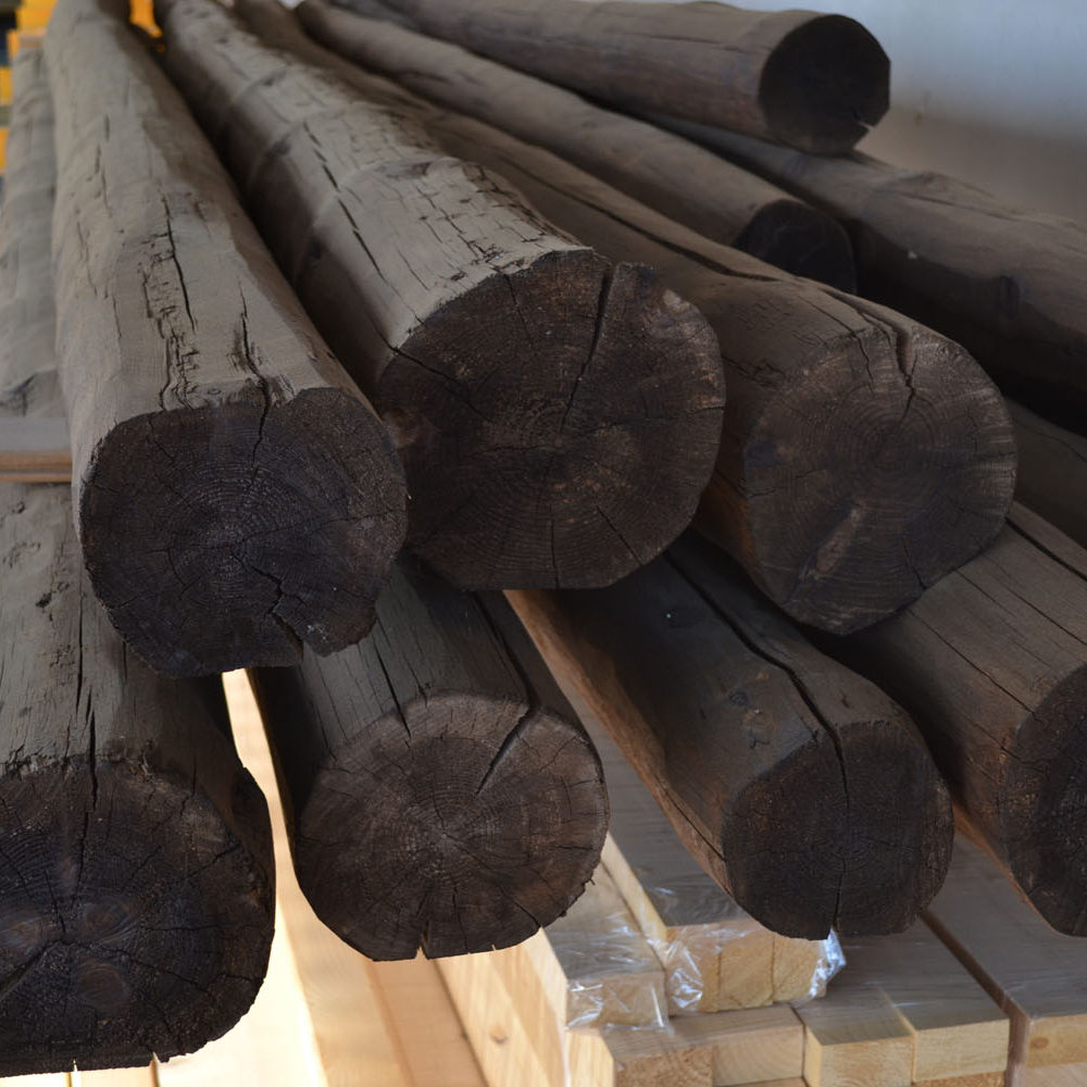 Rollizos de Madera Rústicos redondos para techo - RUSTICOS Y MADERA