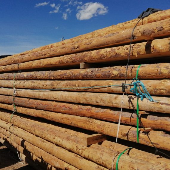 Rollizos de Madera Rústicos redondos para techo - RUSTICOS Y MADERA
