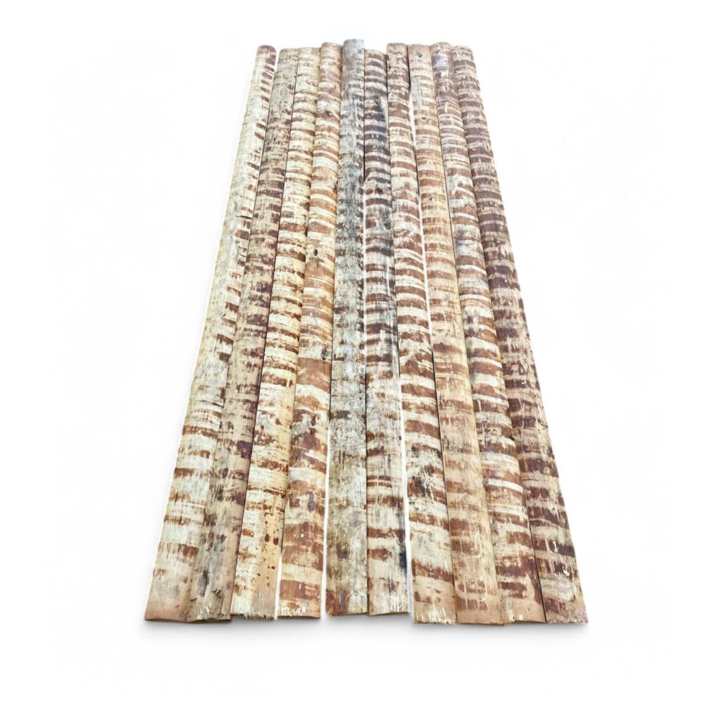 Tabla Costero de Madera Natural - Pack de 10 unidades (2,5m de Largo ...
